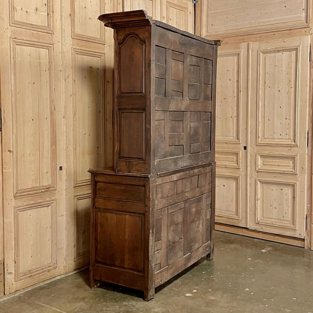 18th Century Country French Louis XIV Buffet a Deux Corps For Sale at ...