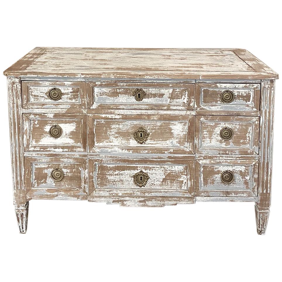 Rustic Whitewash Dresser For Sale at 1stDibs