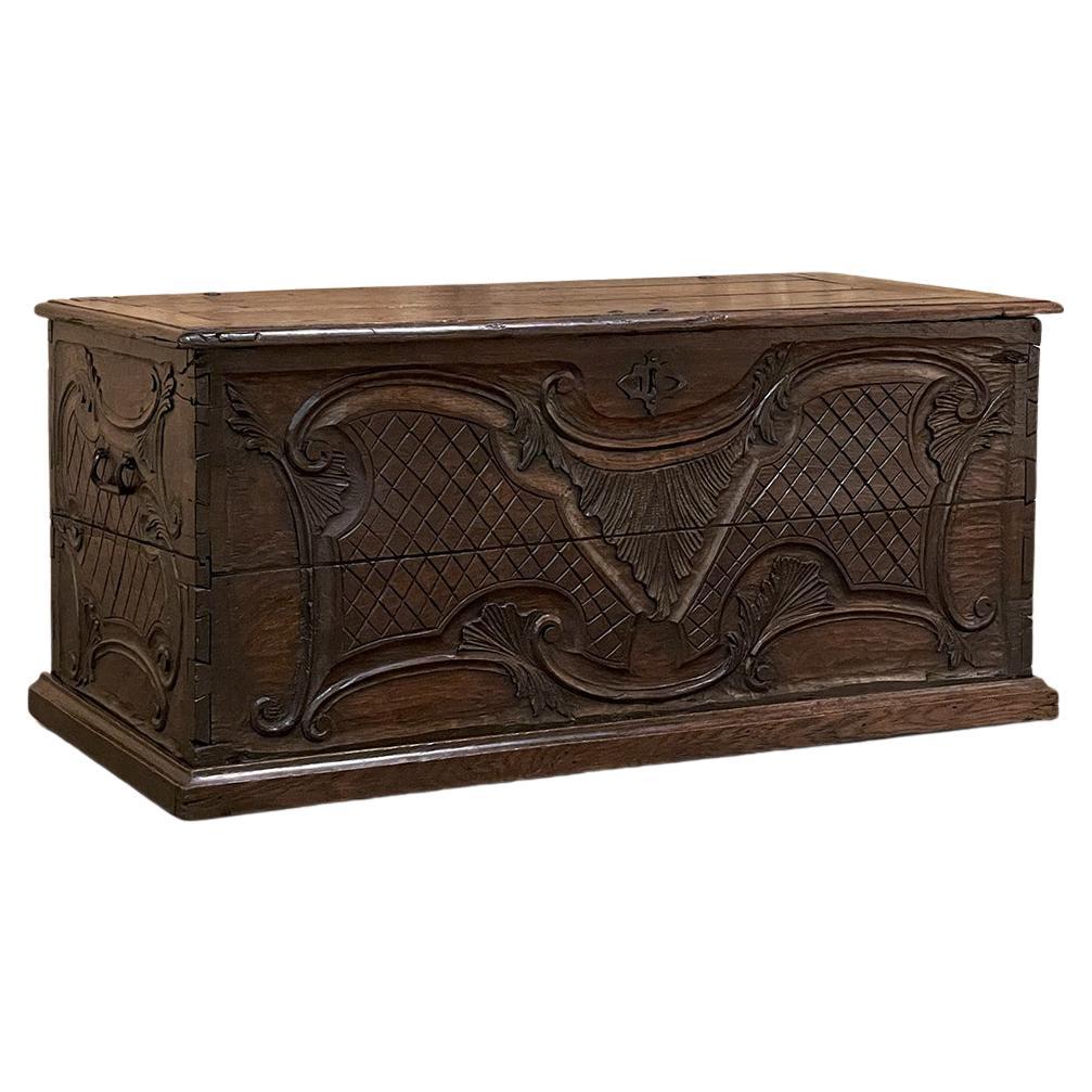 18th Century Dutch Gothic Trunk For Sale at 1stDibs | medieval trunk ...