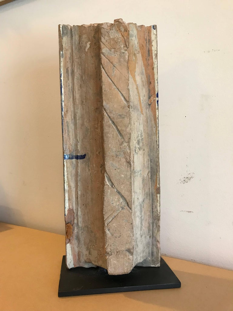 18th Century Dutch Delft Blue and White Glazed Ceramic Stove Tile at ...