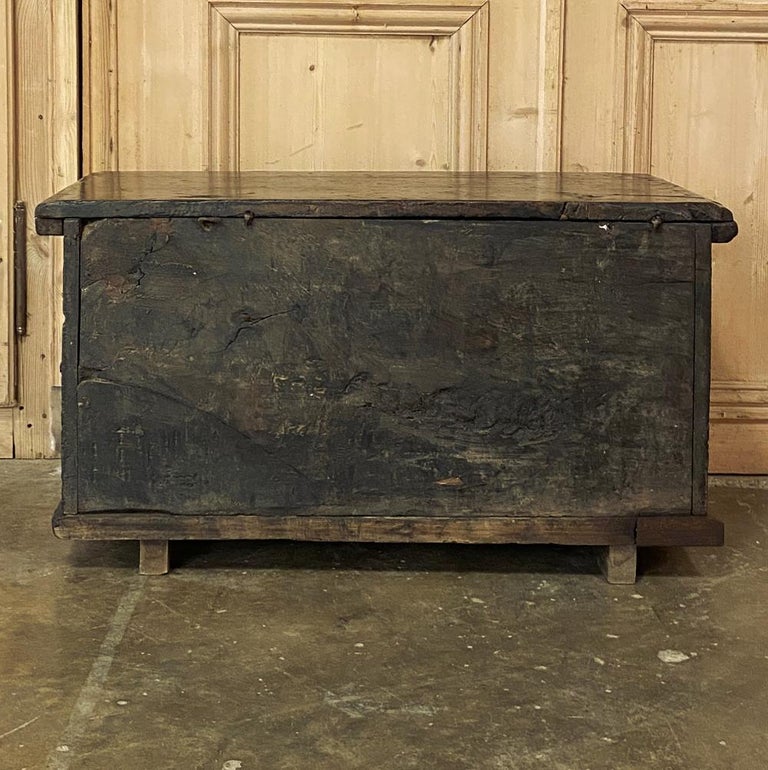 18th Century Dutch Gothic Trunk For Sale at 1stDibs | medieval trunk ...