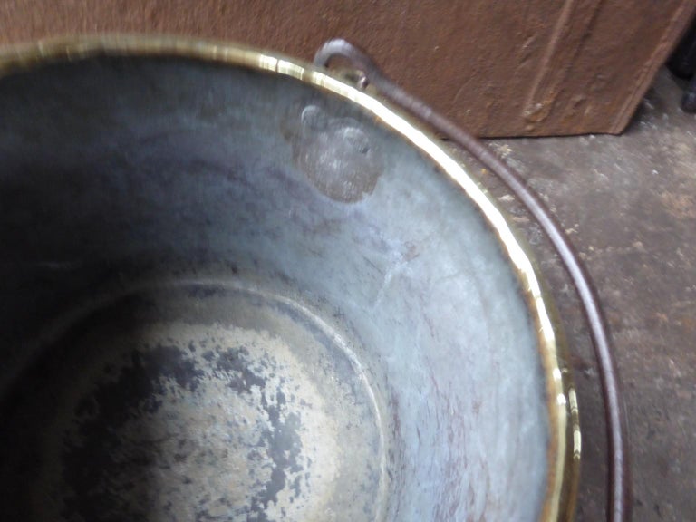 18th Century Dutch Log Basket or Log Holder For Sale at 1stDibs