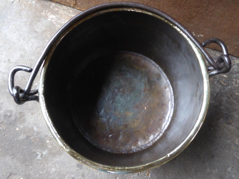 18th Century Dutch Log Basket or Log Holder at 1stDibs