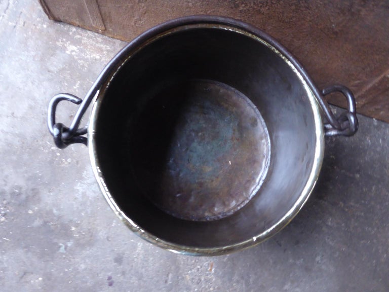 18th Century Dutch Log Basket or Log Holder at 1stDibs