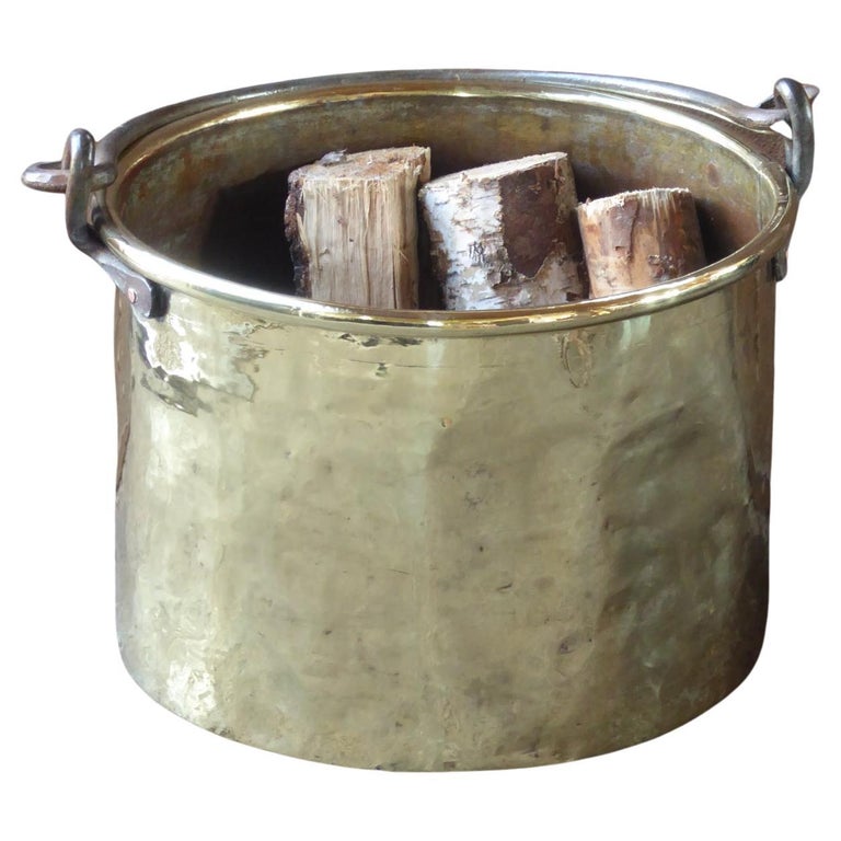 18th Century Dutch Log Basket or Log Holder at 1stDibs