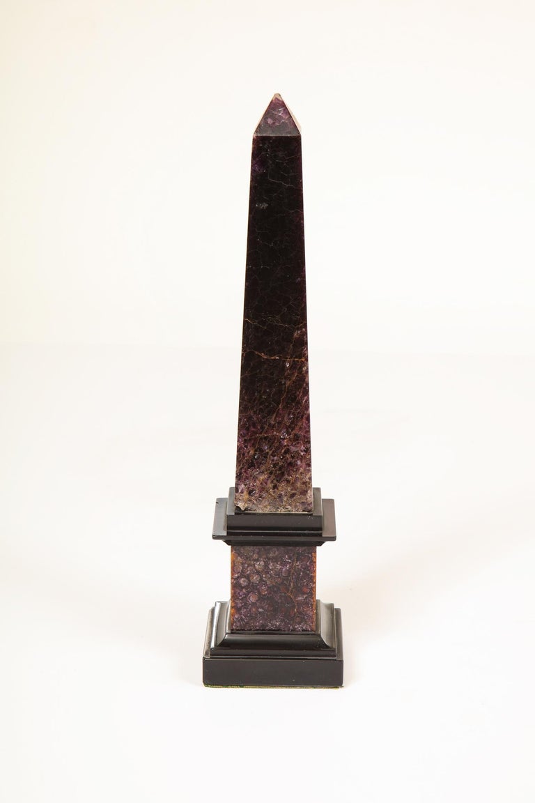 18th Century English, "Blue John" Obelisk For Sale at 1stDibs