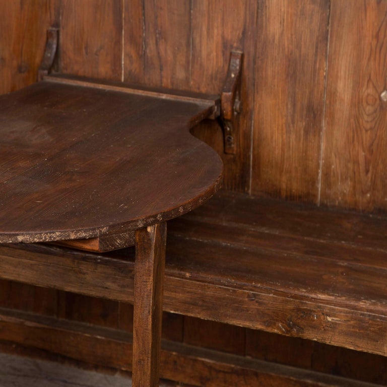 18th Century English Country Settle with Fold Down Table For Sale at ...