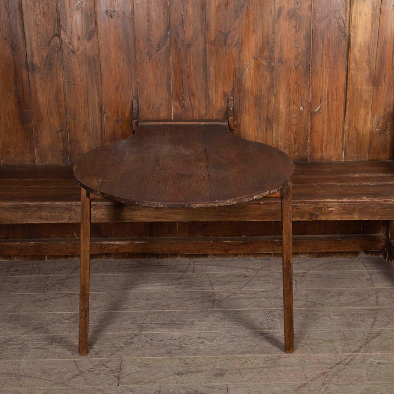 18th Century English Country Settle with Fold Down Table For Sale at ...