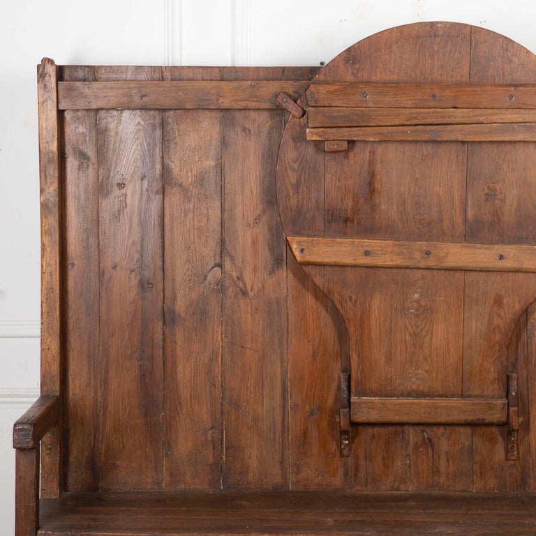 18th Century English Country Settle with Fold Down Table For Sale at ...