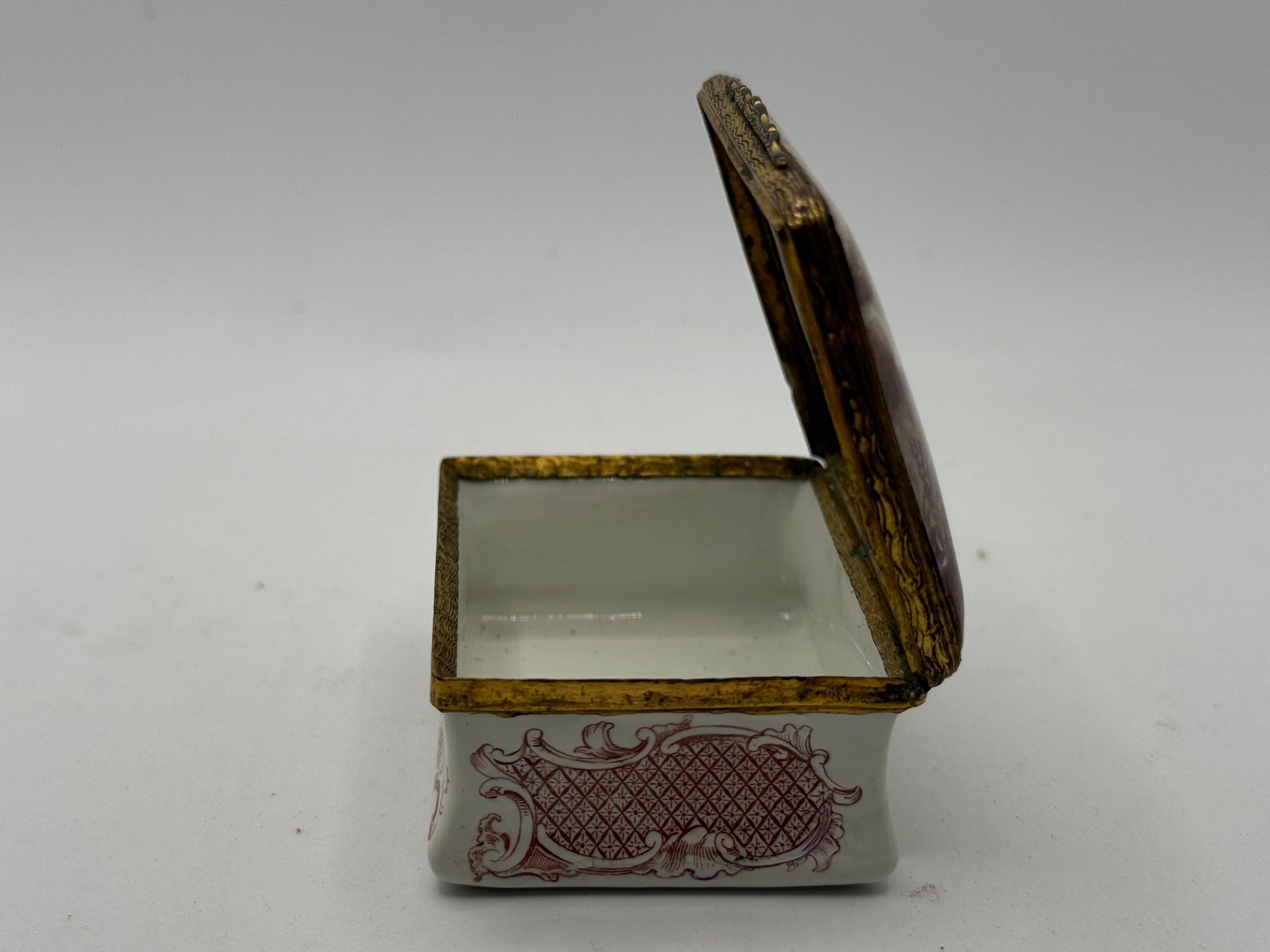 18th Century English Enamel Snuff Box - Greek Mythology Scene at 1stDibs