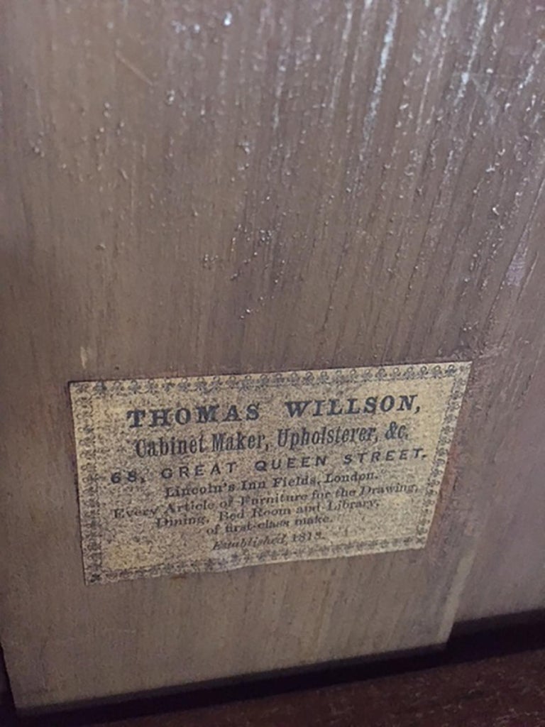 18th Century English Georgian Breakfront, Provenance Nina Wakefield ...