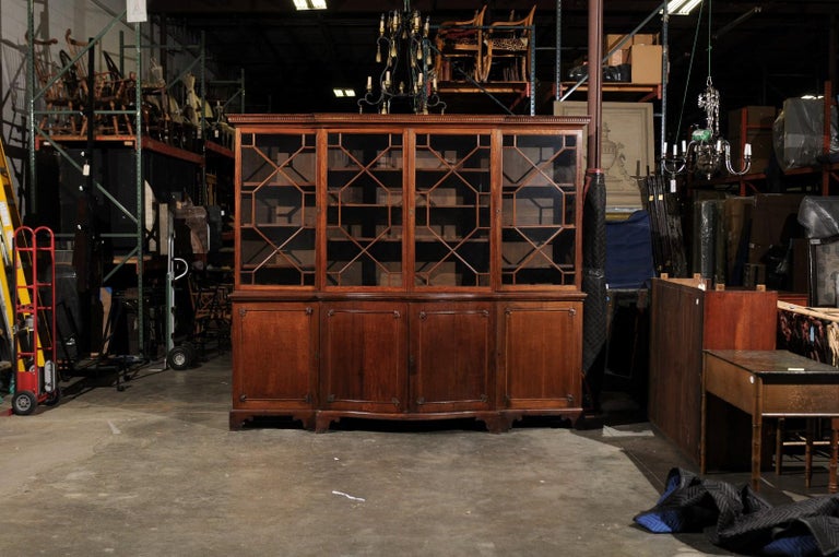 18th Century English Georgian Breakfront, Provenance Nina Wakefield ...