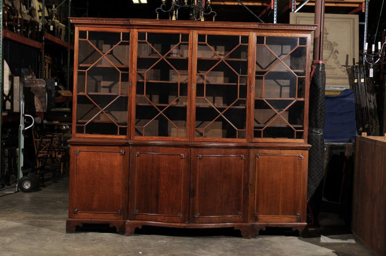 18th Century English Georgian Breakfront, Provenance Nina Wakefield ...