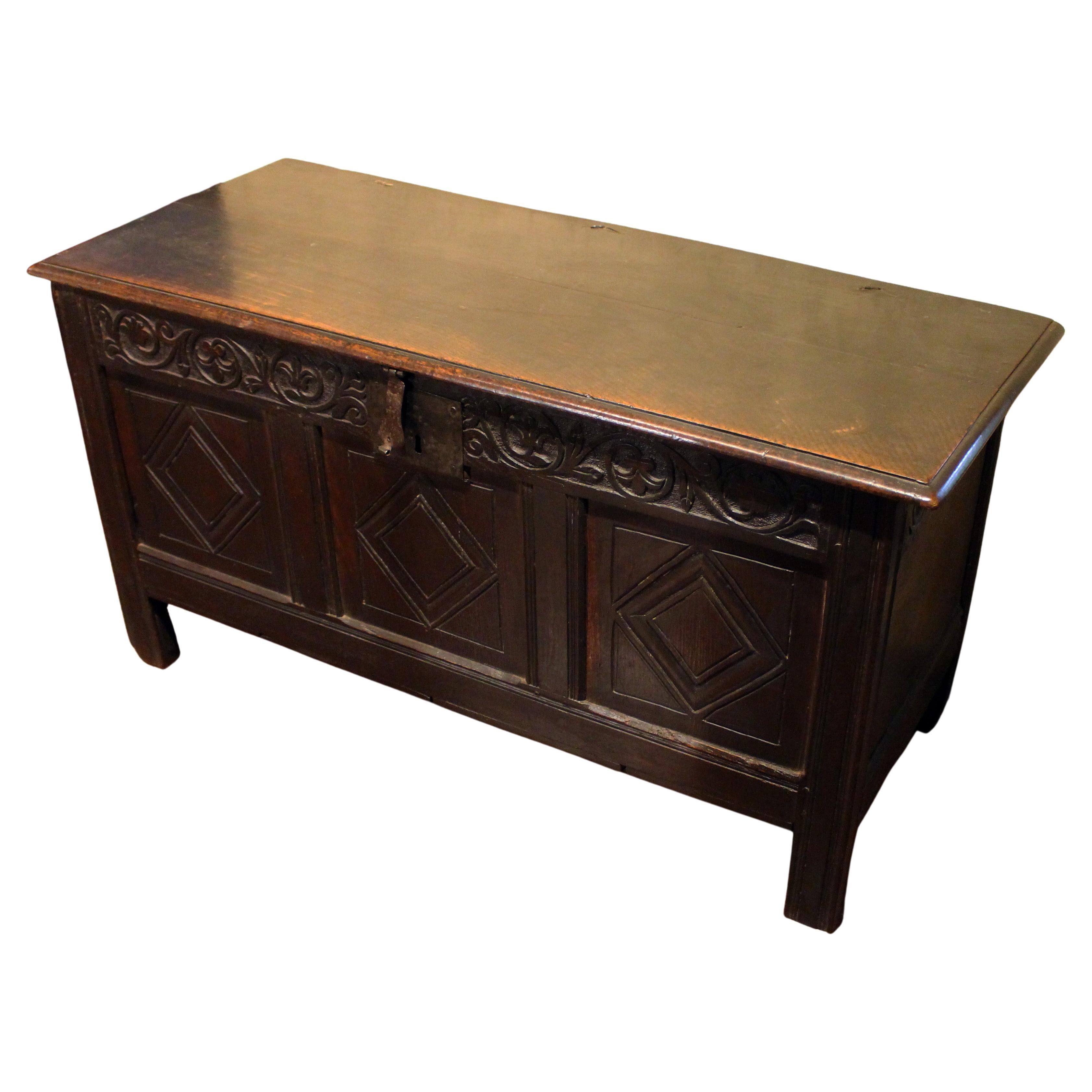 Beautiful 18th Century Spanish Colonial Blanket Chest at 1stDibs