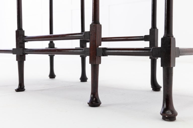 18th Century English Mahogany 'Spider' Leg Table For Sale at 1stDibs
