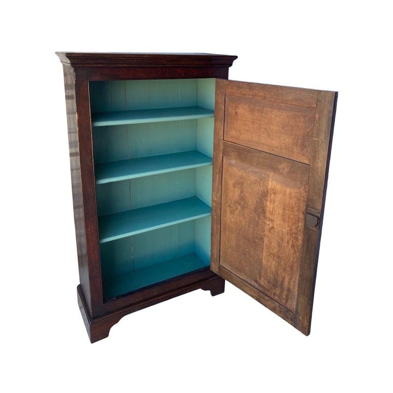 18th Century English Oak Georgian Jam Cabinet/Side Cabinet at 1stDibs