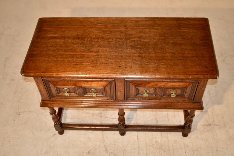 18th Century English Oak Server For Sale at 1stDibs