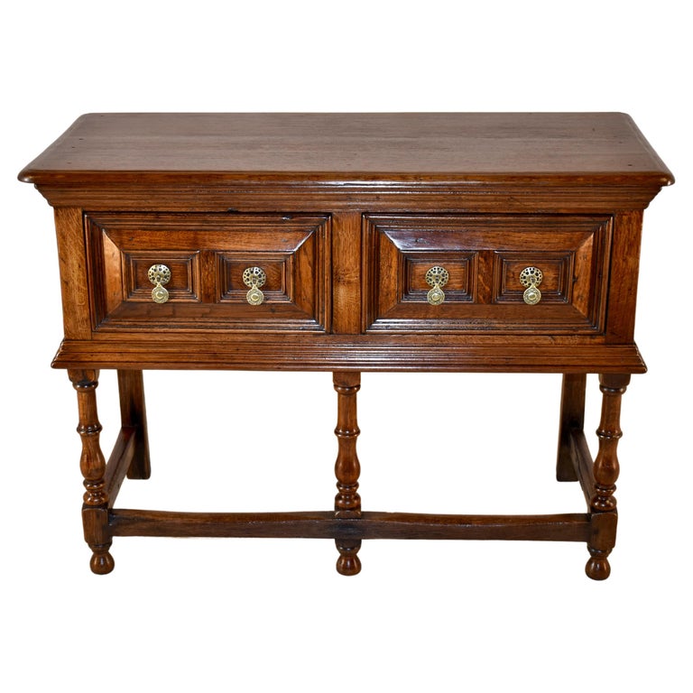 18th Century English Oak Server For Sale at 1stDibs