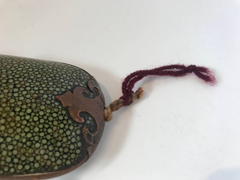 18th Century English Shagreen Eye Glass Case For Sale at 1stDibs
