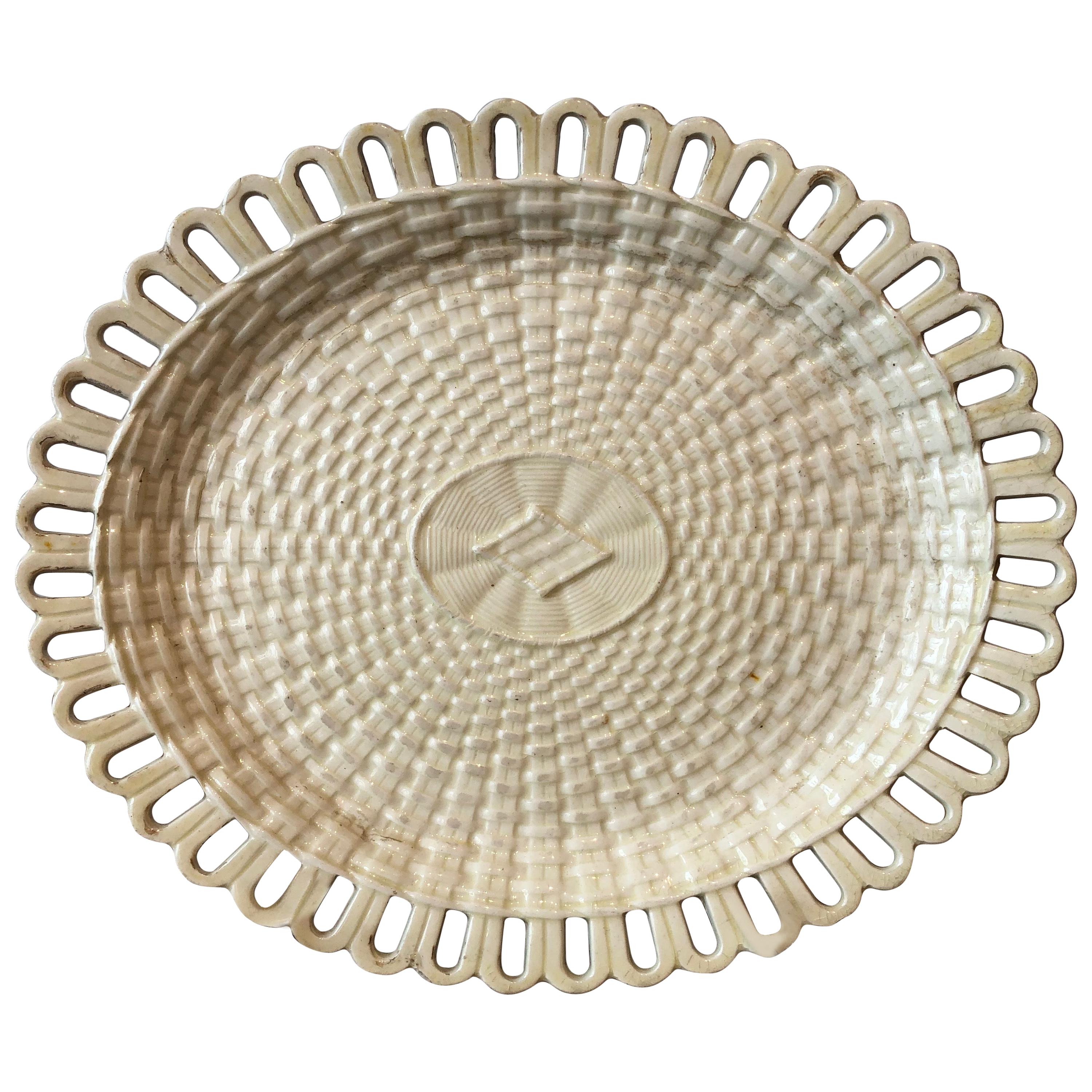 18th Century English Wedgwood Creamware Platter at 1stDibs