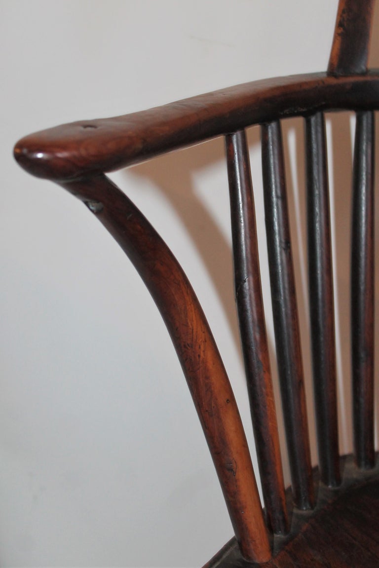 18th Century English Windsor Side Chair For Sale at 1stDibs