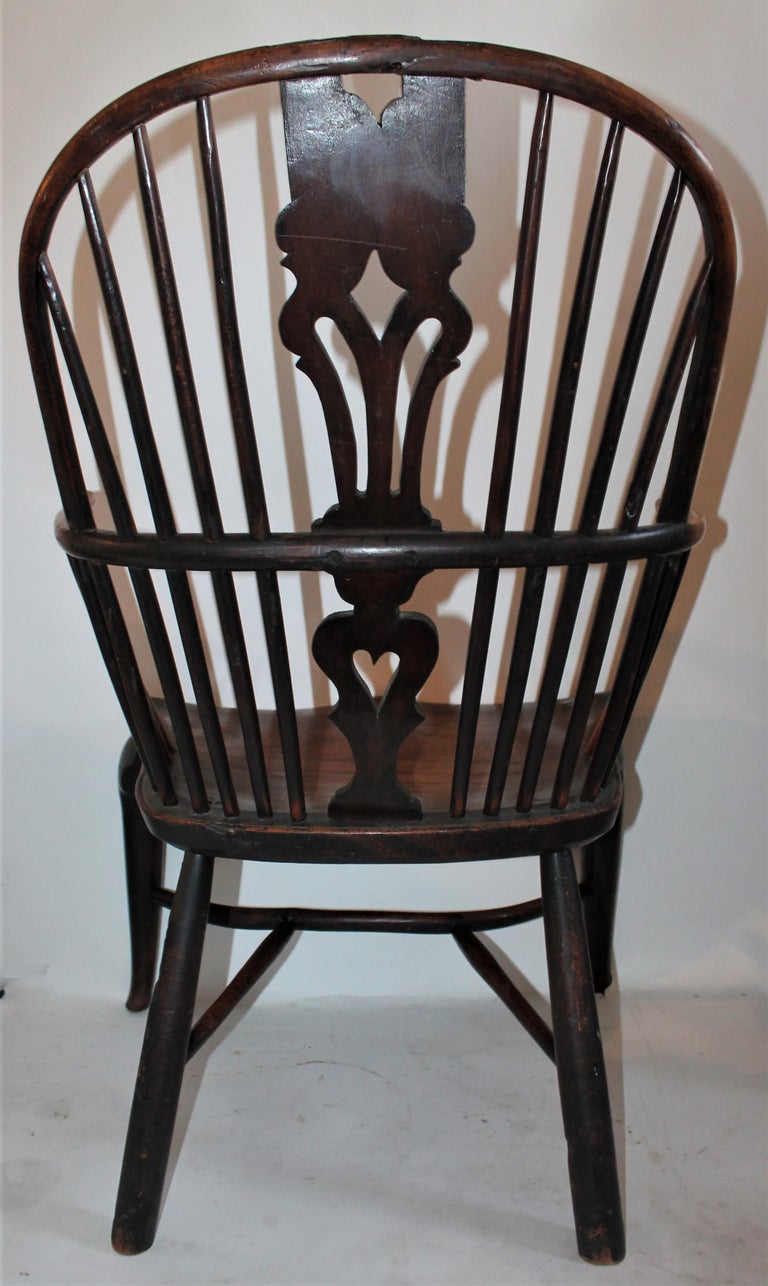 18th Century English Windsor Side Chair For Sale at 1stDibs