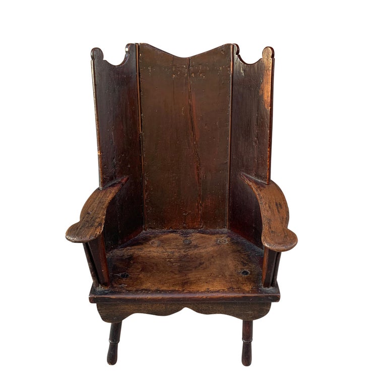 18th Century English Wingback Chair at 1stDibs