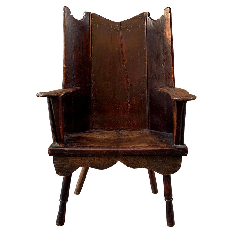 18th Century English Wingback Chair at 1stDibs