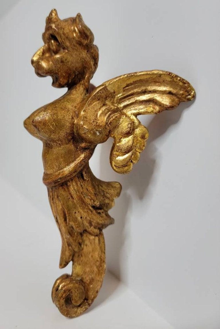 18th Century European Baroque Period Dragon Architectural Elements, Set ...