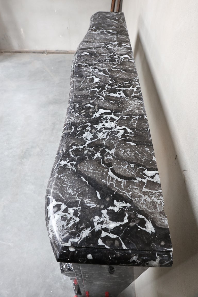 18th Century Fireplace of Saint Anna Marble from Belgium, in Louis XV ...