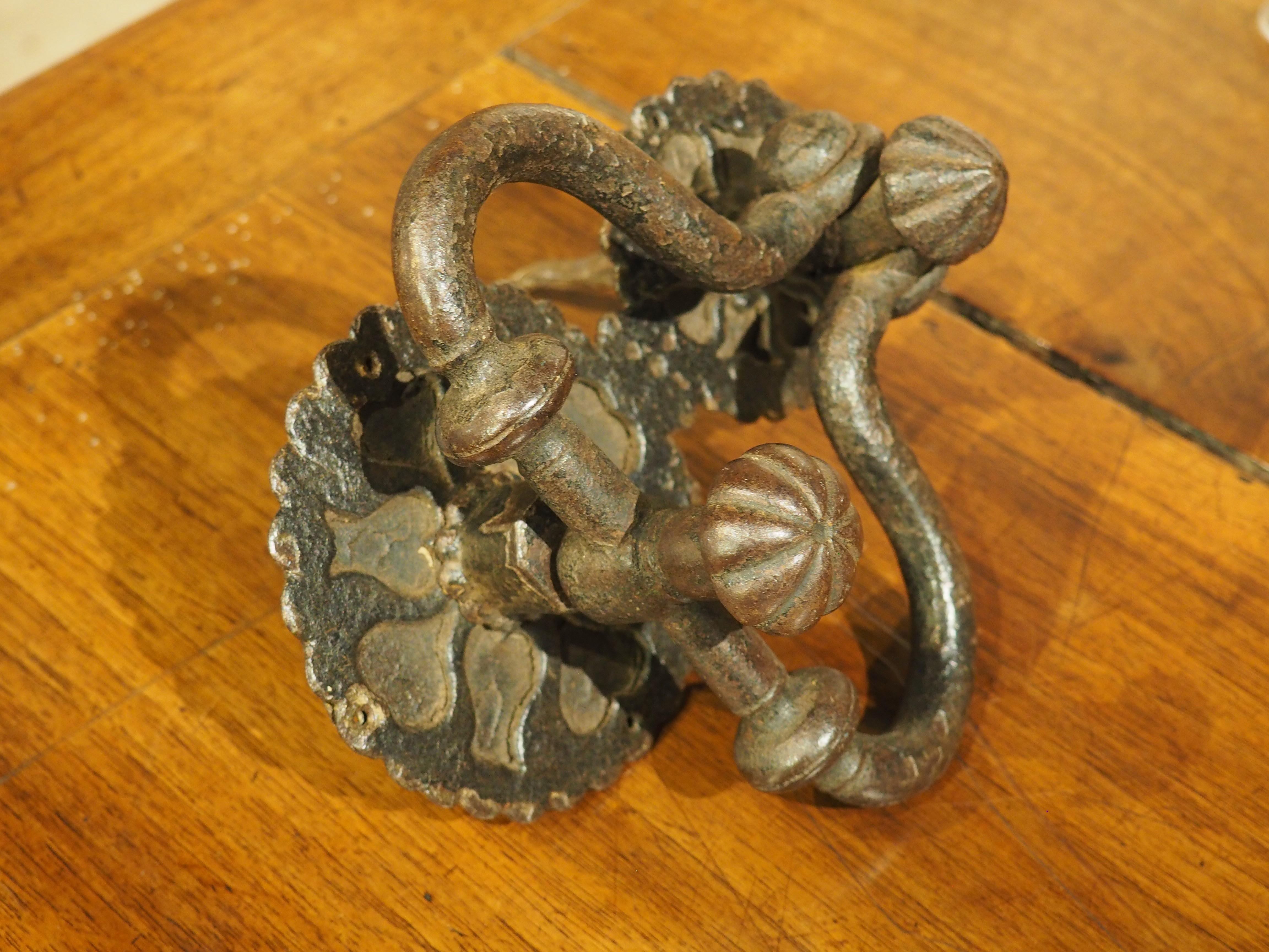 18th Century Forged Iron Door Knocker from France at 1stDibs | forged ...
