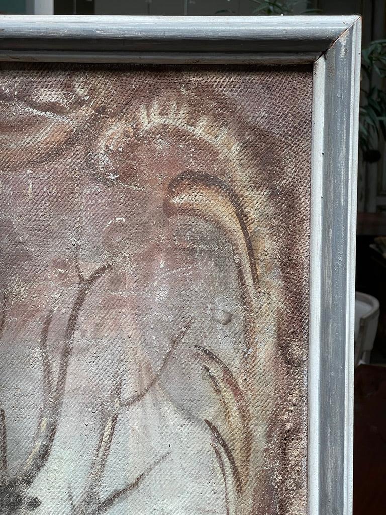 18th Century Framed French Screen Panel For Sale at 1stDibs