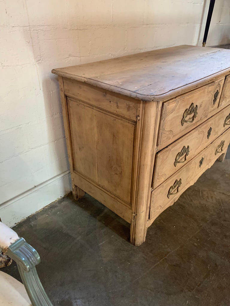 18th Century French Bleached Walnut Commode at 1stDibs
