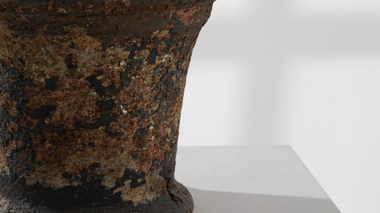 18th Century French Cast Iron Mortar For Sale at 1stDibs