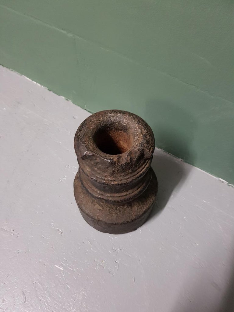 18th Century French Cast Iron Signal Mortar Cannon at 1stDibs