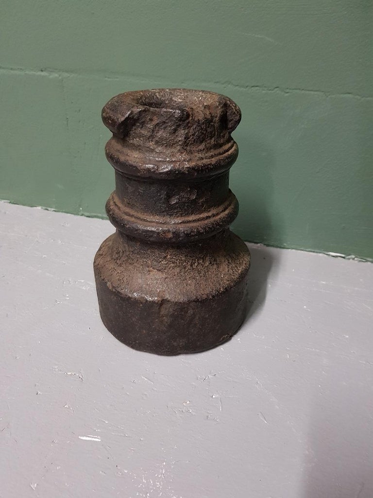 18th Century French Cast Iron Signal Mortar Cannon at 1stDibs