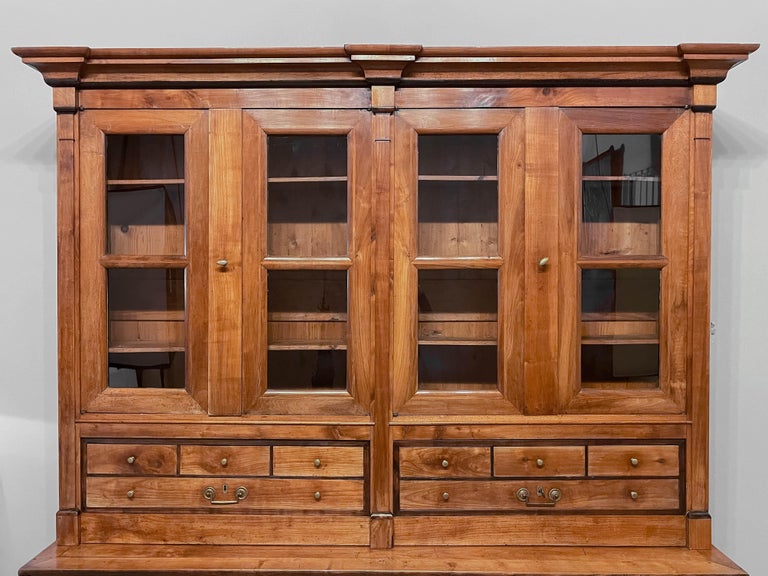 18th Century French Directoire Buffet a Deux Corps or Bibliotheque For ...