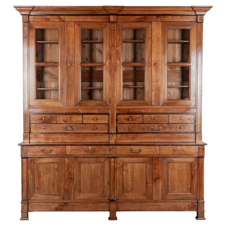 18th Century French Directoire Buffet a Deux Corps or Bibliotheque For ...