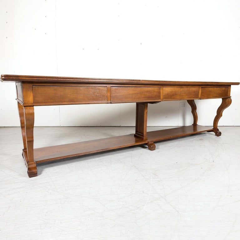 18th Century French Directoire Period Walnut Draper's Table with ...