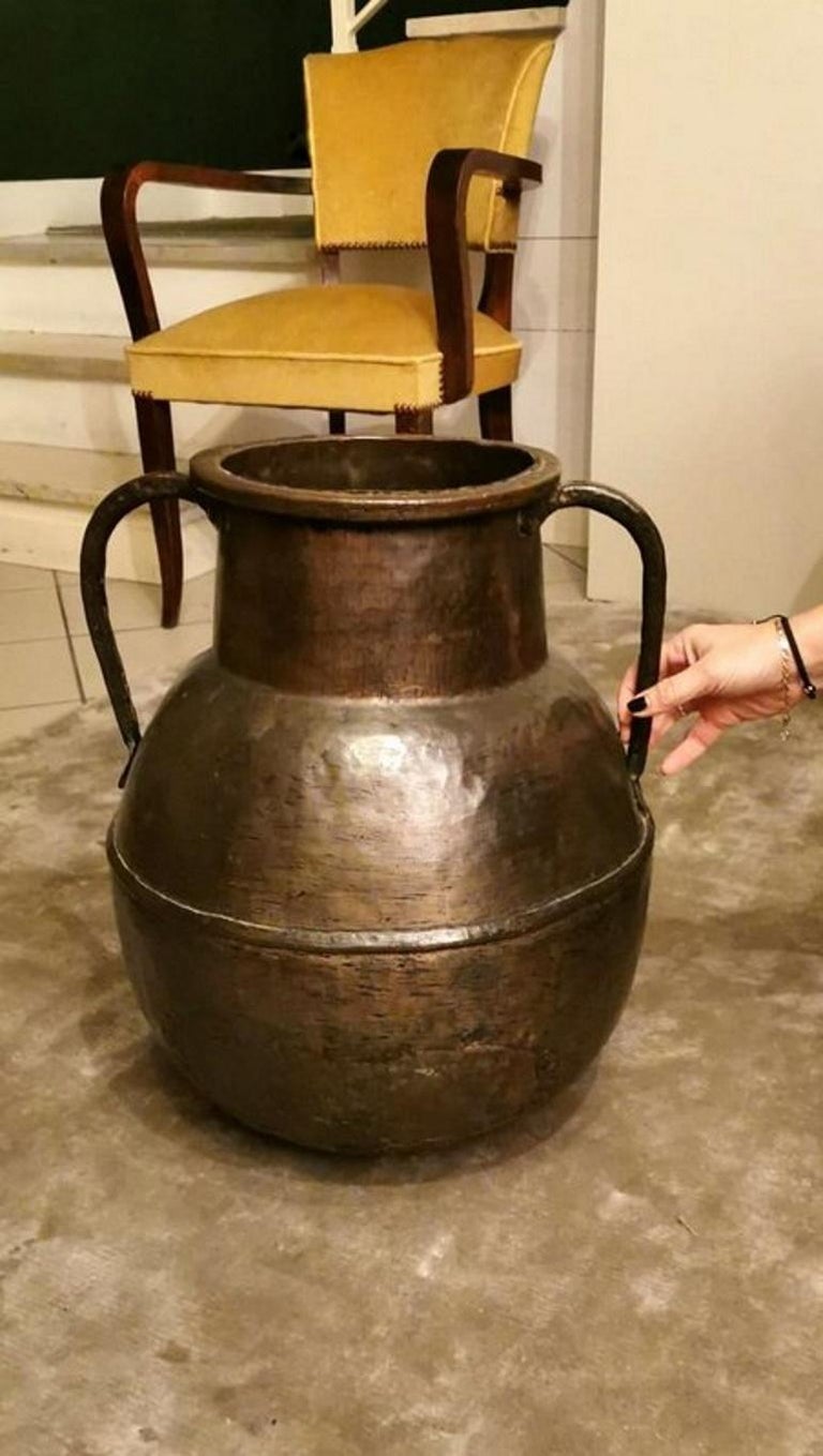 18th Century French Huge Copper Water Container For Sale at 1stDibs