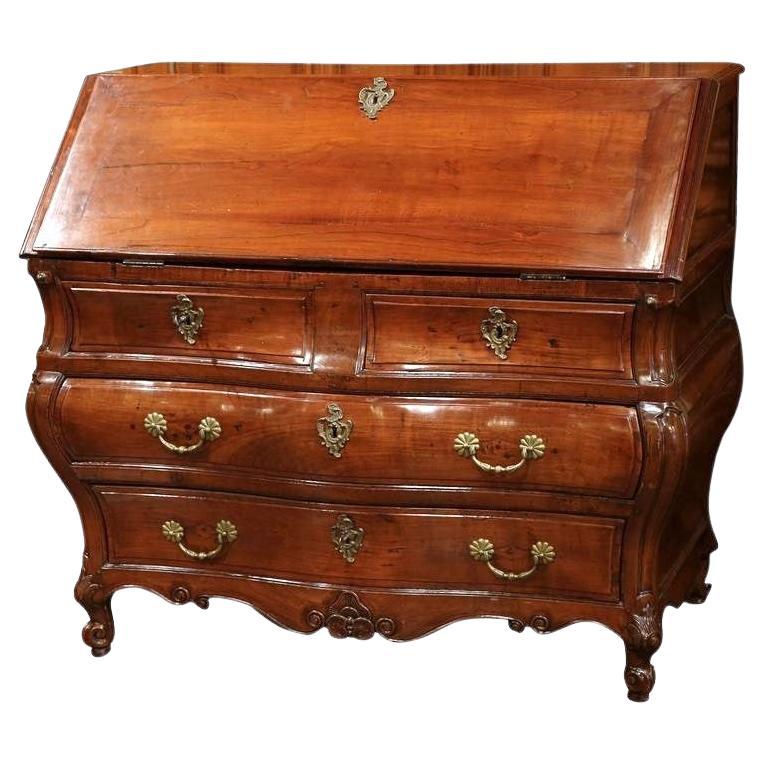 Elegant French Louis XV Period Secretary Writing Desk with Hidden ...