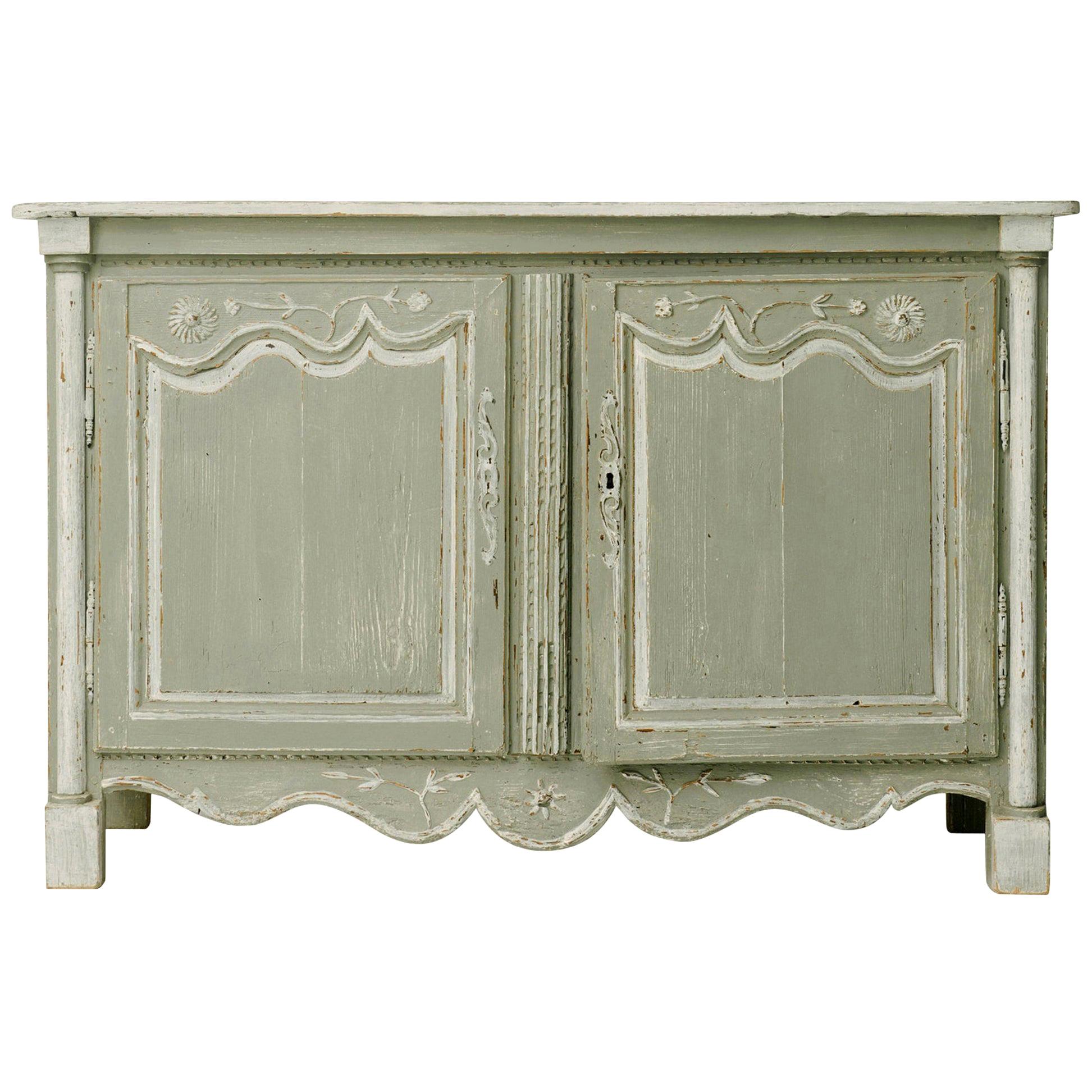 Antique 18th Century Louis XV Oak Buffet For Sale at 1stDibs