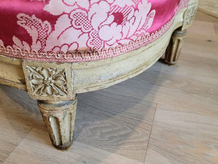 18th Century French Louis XVI Period Boudoir Slipper Chair For Sale at ...