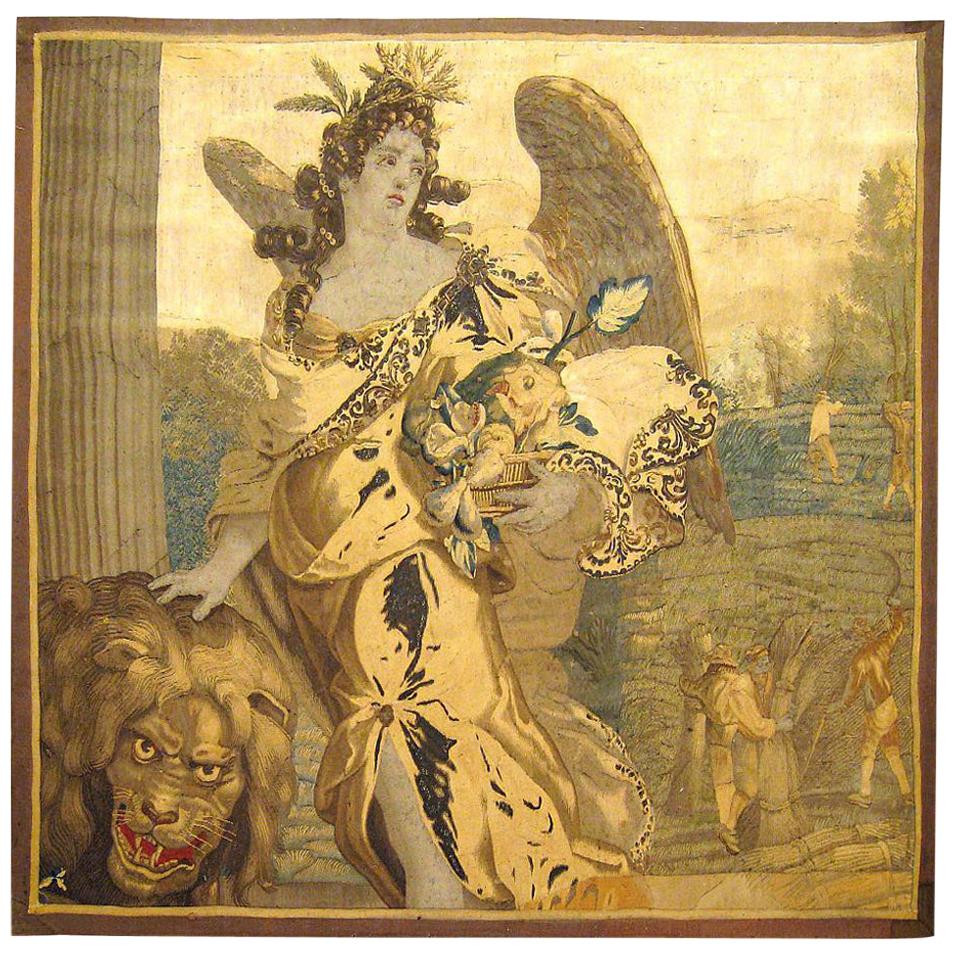 Antique 18th Century Flemish Mythological Tapestry, with the Greek ...