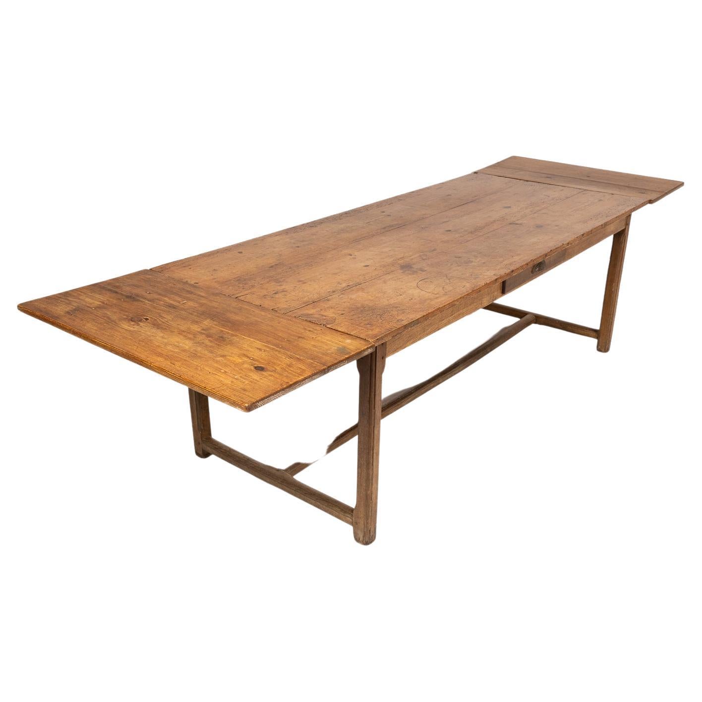 18th C. Burr Oak Table For Sale at 1stDibs