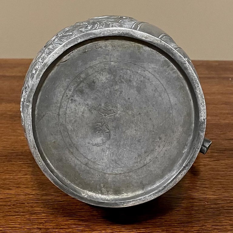 18th Century French Pewter Pitcher For Sale at 1stDibs