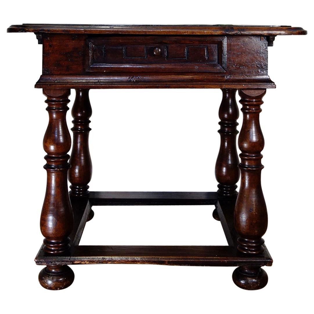 Late 18th Century French Primitive Slanted School Desk at 1stDibs