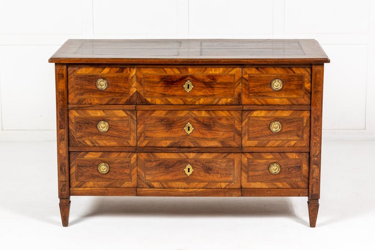 18th Century French Walnut Commode at 1stDibs