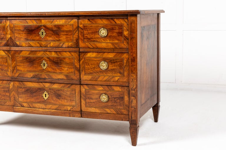 18th Century French Walnut Commode at 1stDibs