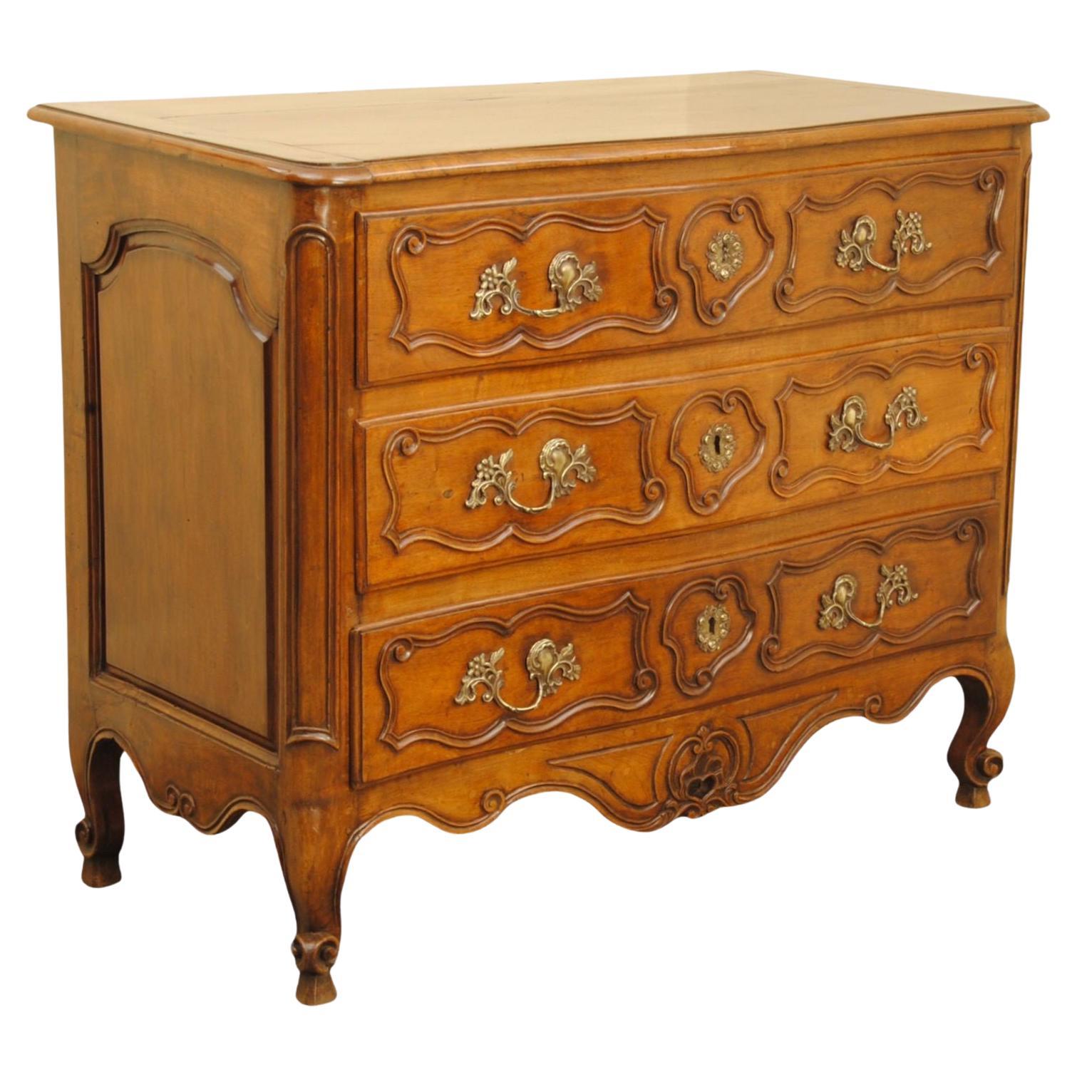 Wonderful Example Of A French Walnut And Burr Walnut Armoire For Sale ...